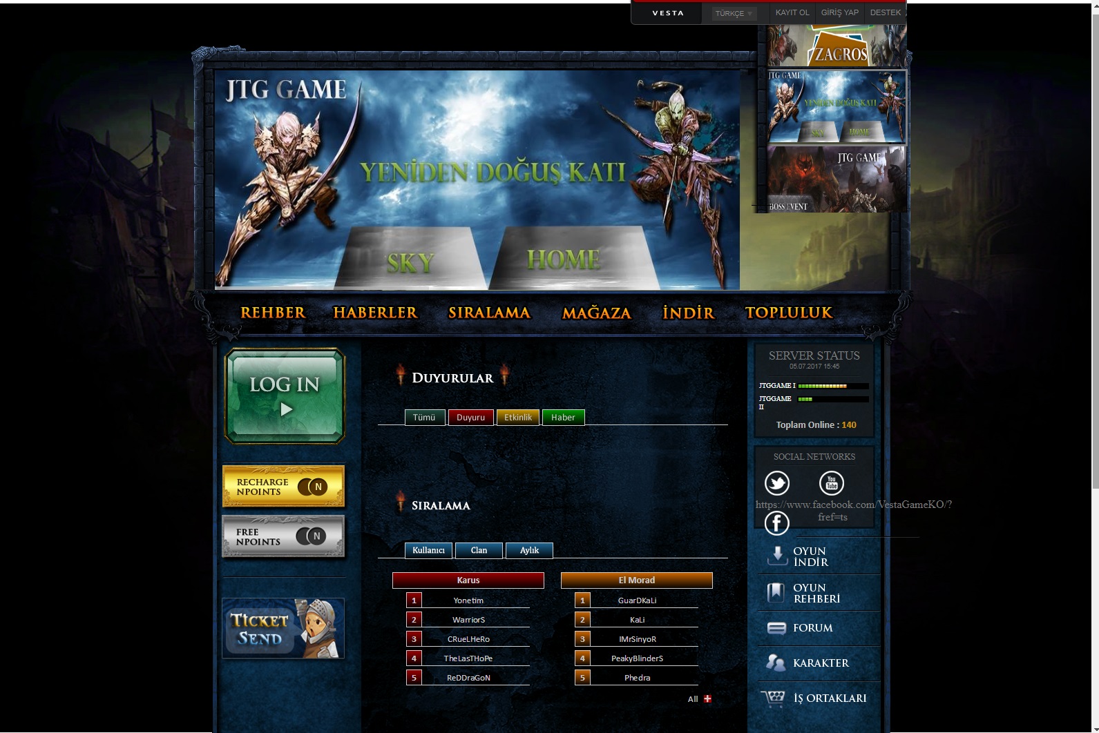 PANEL - USKO Panel PHP [2000+] User Destekler ^^2025'' | Türkiye PVP ...